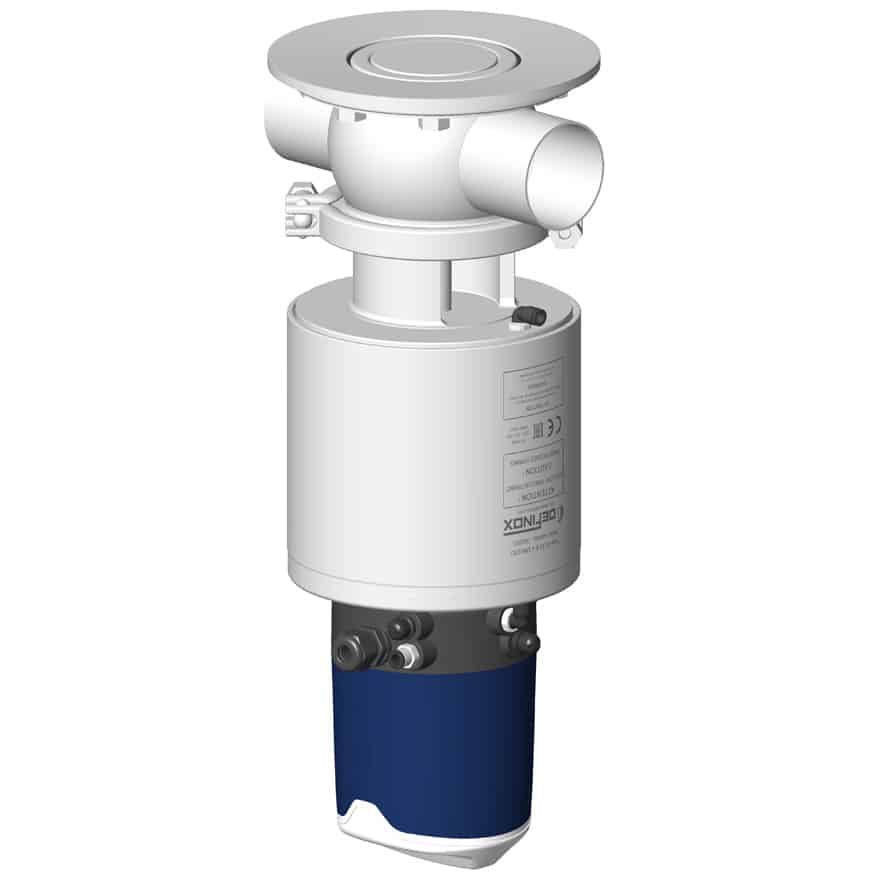 Vanne à clapet fond de cuve DCX3 FC - Definox