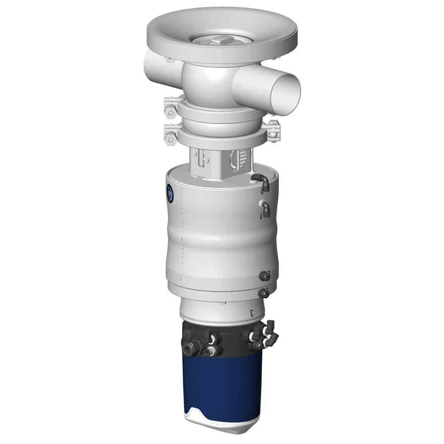 Vanne à clapet double étanchéité DCX3 DE - Definox