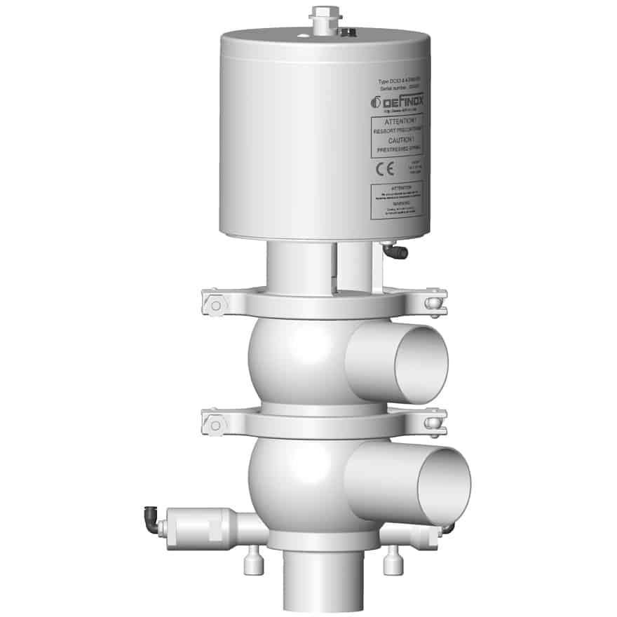 DEFINOX - Vannes process de non mélange mixproof à clapet double ...