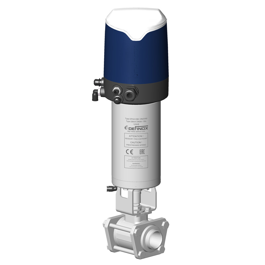 DBX DBAX ball valve - Definox EN